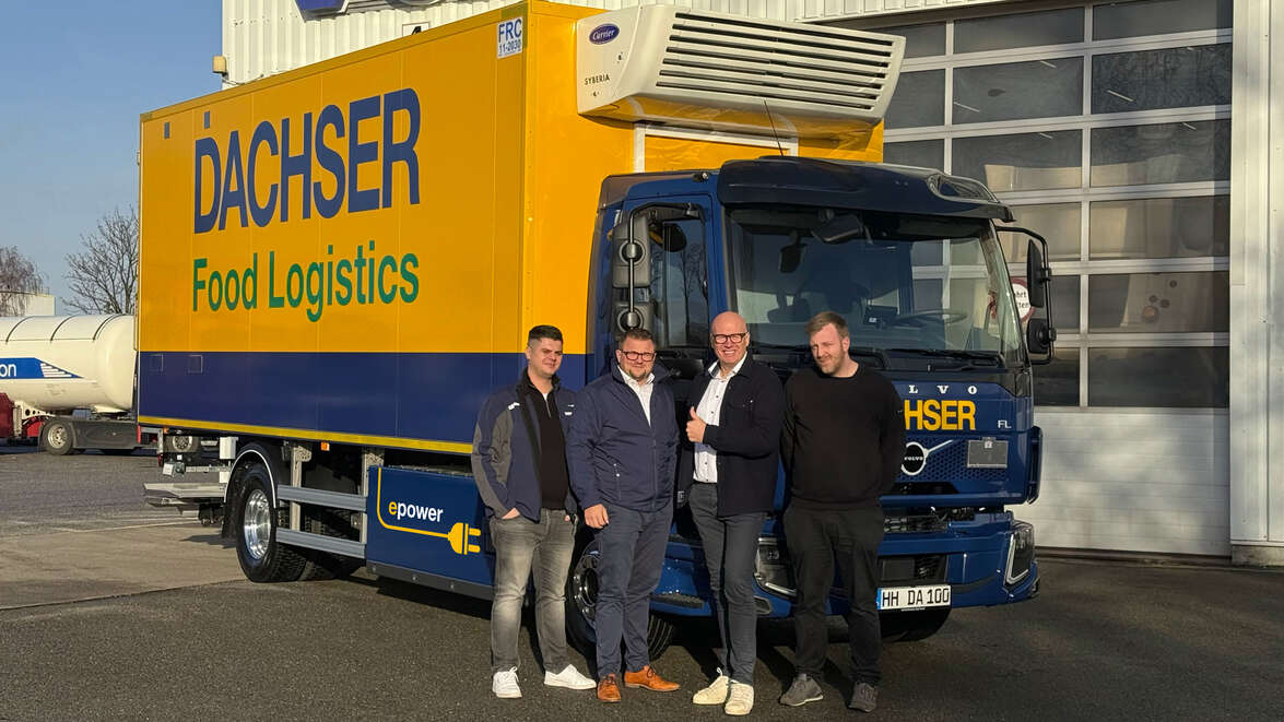 DACHSER zet 100e e-truck in voor distributie van Food Logistics DACHSER zet 100e e-truck in voor distributie van Food Logistics